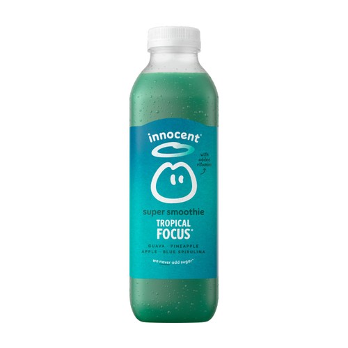 Innocent Tropical Focus, Guava & Pineapple Super Smoothie 750ml ...