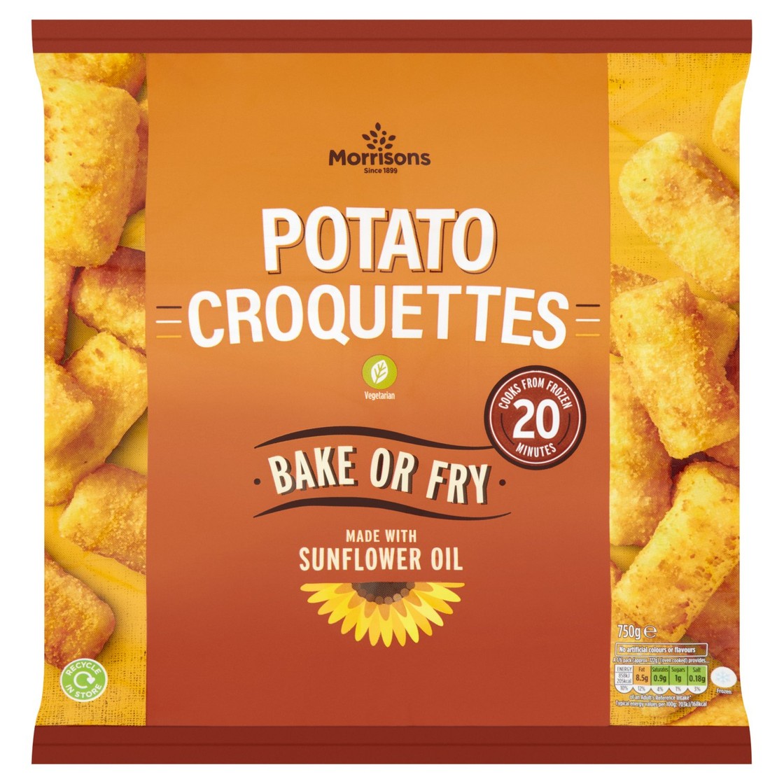 Morrisons Potato Croquettes - Morrisons Online Groceries & Offers