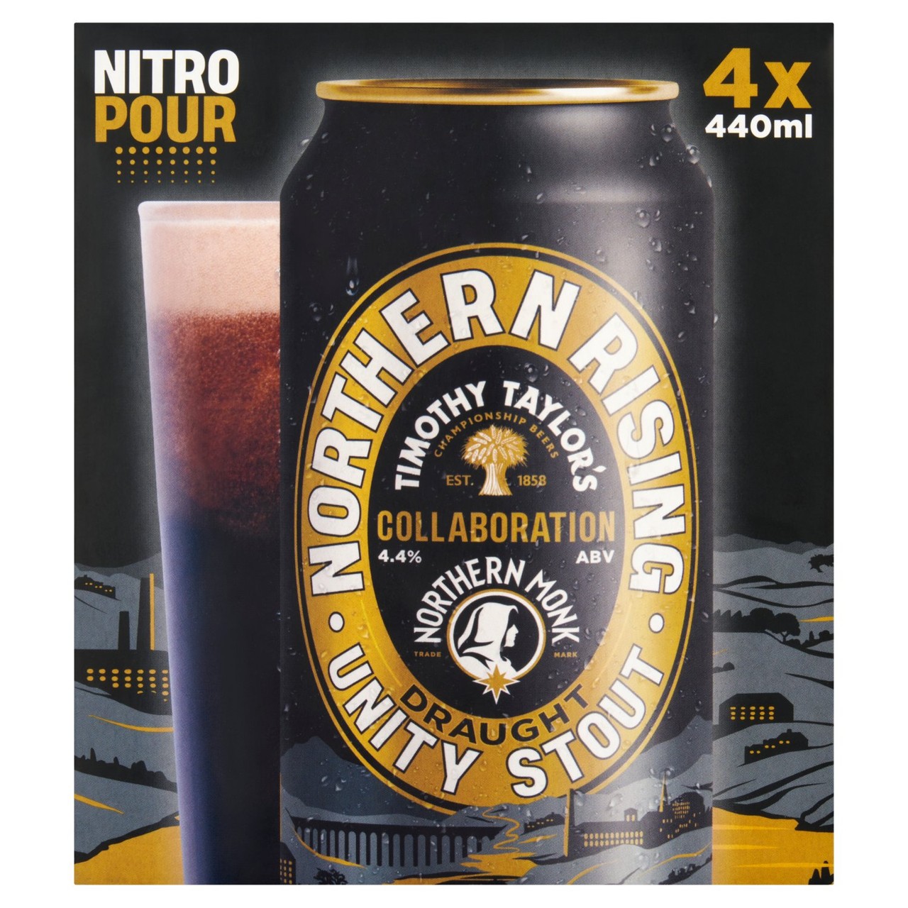 Northern Monk Timothy Taylors Northern Rising Stout - Morrisons Online ...