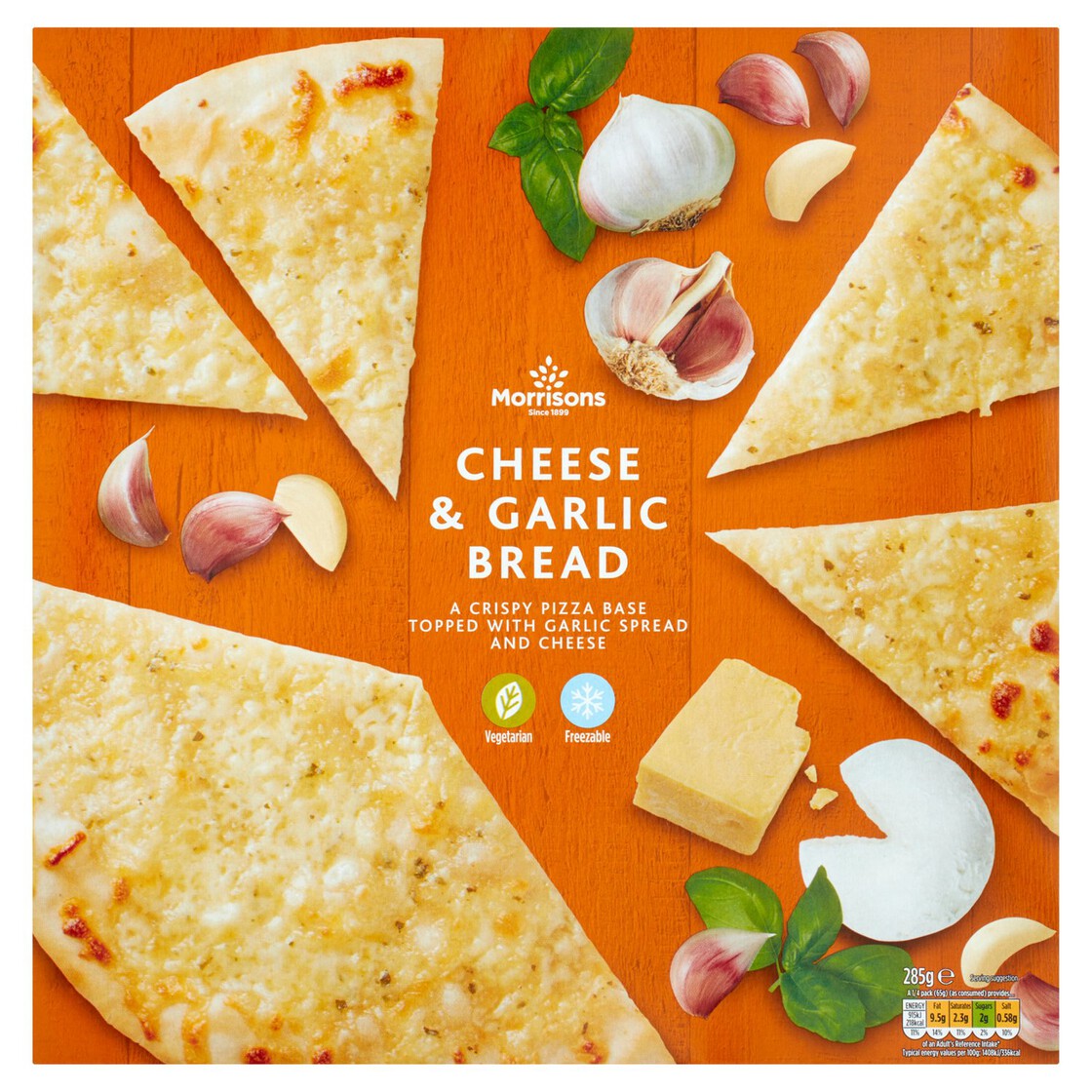 Morrisons Italian Cheese & Garlic Bread - Morrisons Online Groceries ...