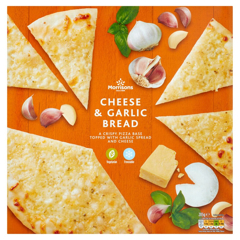 Morrisons Italian Cheese & Garlic Bread - Morrisons Online Groceries ...