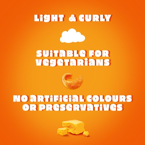 Walkers Quavers Red Leicester Cheese Multipack Crisps Snacks 6x16g ...