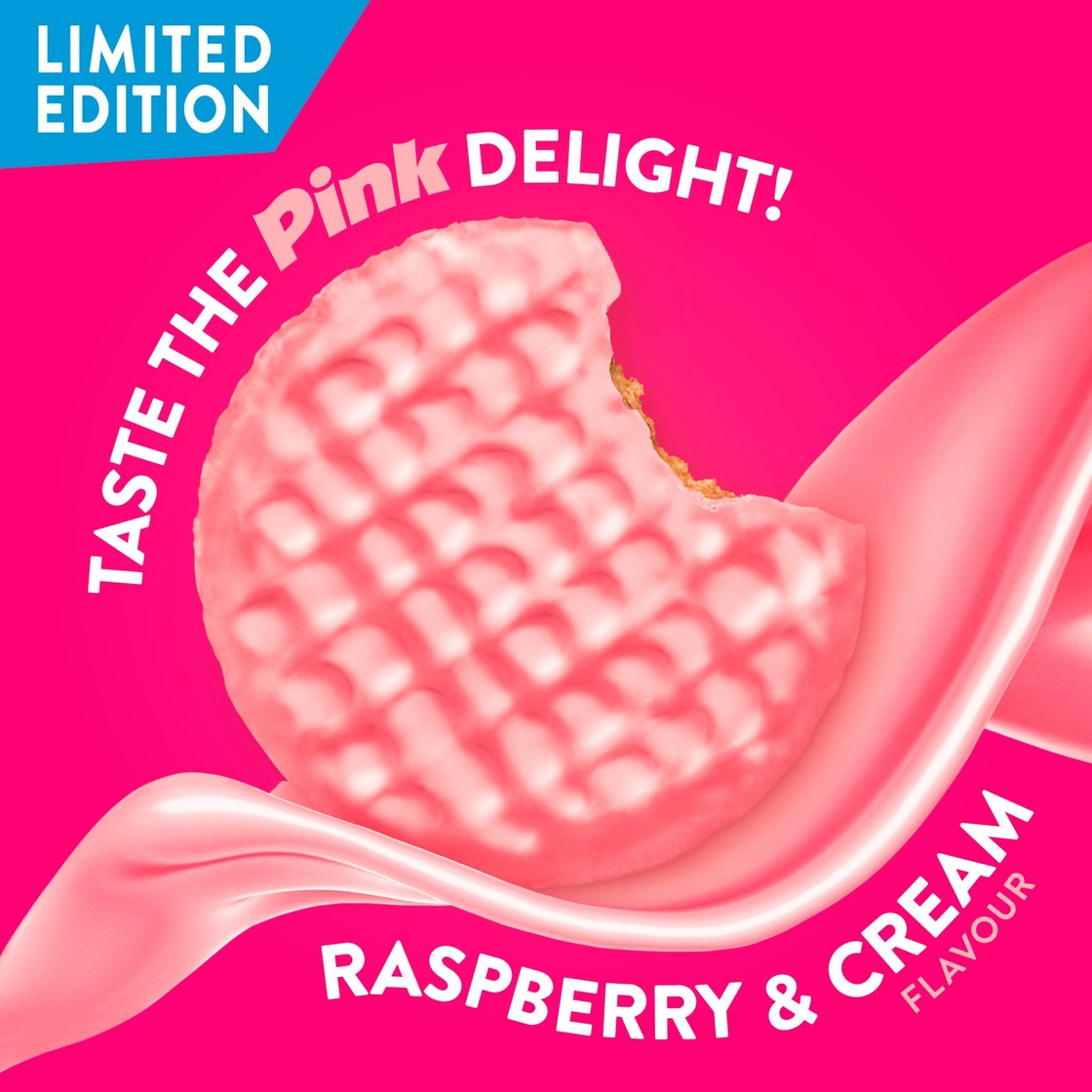 McVitie's Pink Raspberry & Cream Digestives 232g - Morrisons Online ...