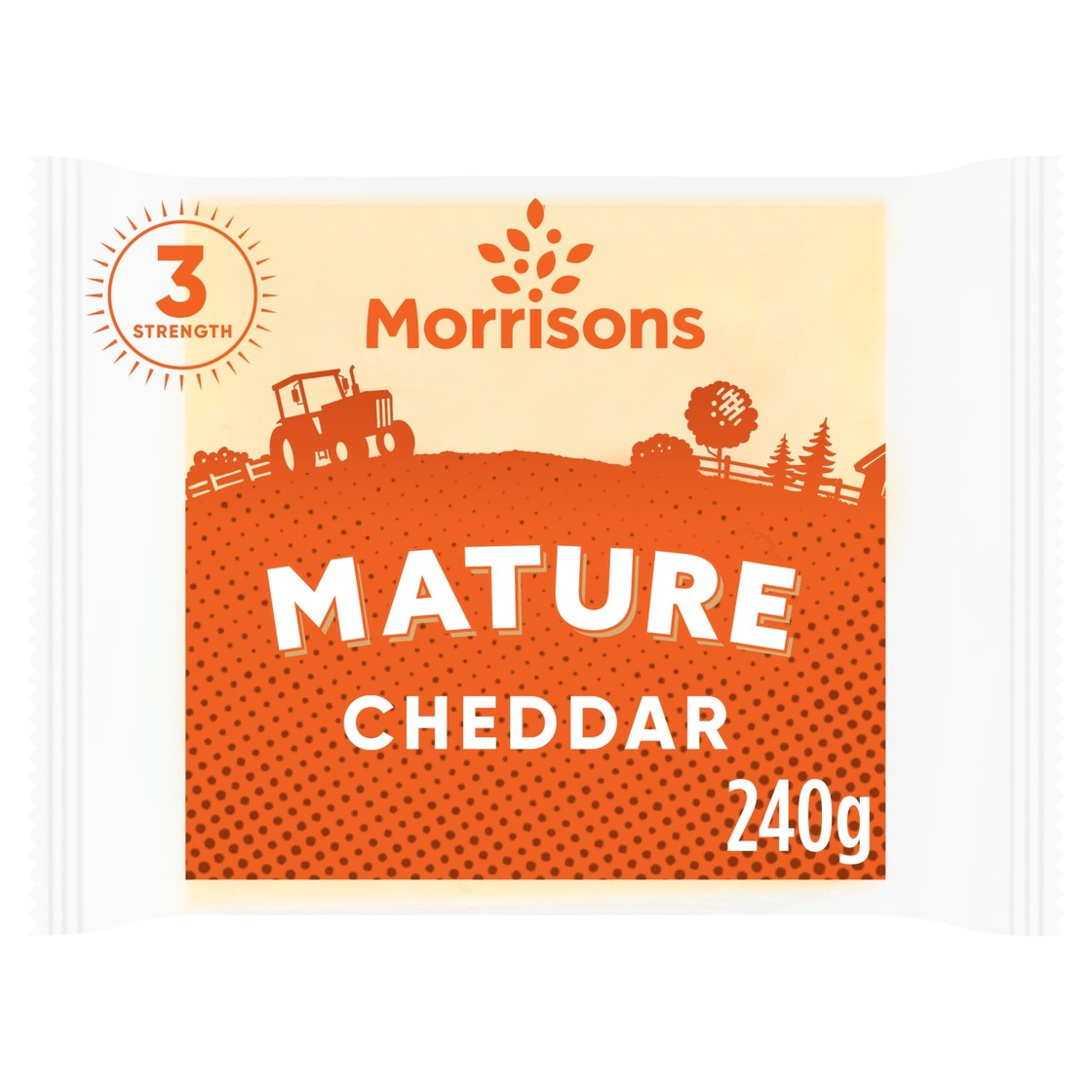 Morrisons Mature Cheddar 240g - Morrisons Online Groceries & Offers