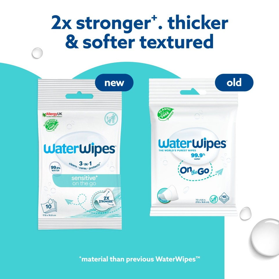 Waterwipes On The Go Wipes - Morrisons Online Groceries & Offers