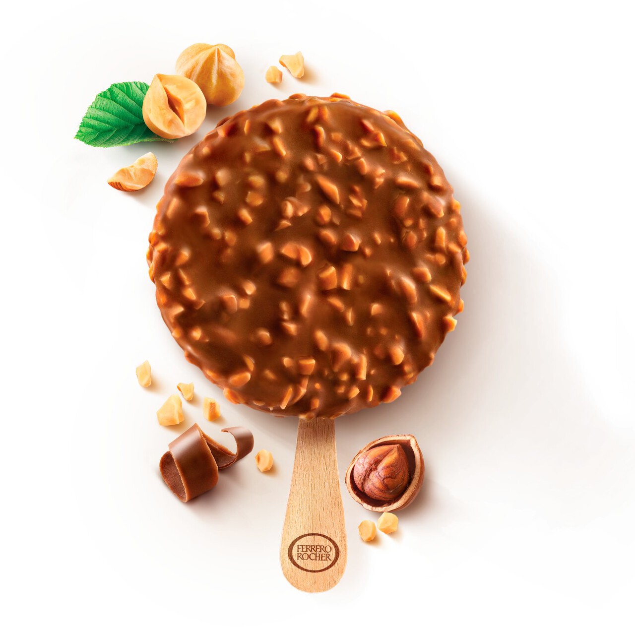 Ferrero Rocher Classic Milk Chocolate & Hazelnut Ice Cream Sticks ...