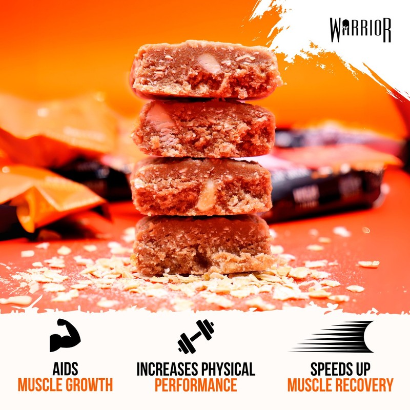 Warrior Raw Protein Flapjack-Chocolate Orange - Morrisons Online ...