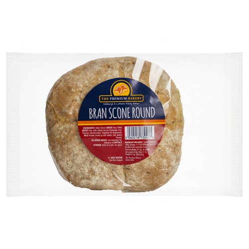The Premium Bakery Bran Scone Round - Morrisons Online Groceries & Offers
