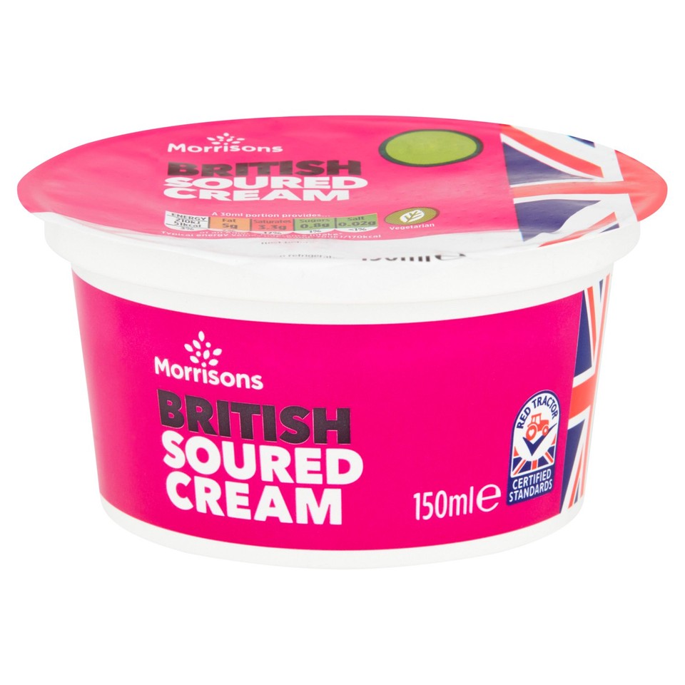 Morrisons British Soured Cream - Morrisons Online Groceries & Offers