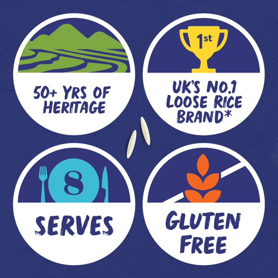 Tilda Everyday Long Grain Rice - Morrisons Online Groceries & Offers