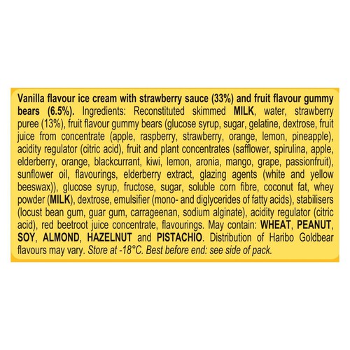 Haribo Push Up Vanilla & Strawberry Ice Cream Lollies - Morrisons ...