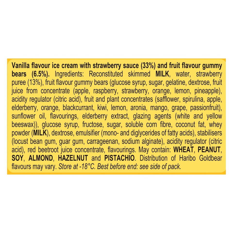 Haribo Push Up Vanilla & Strawberry Ice Cream Lollies - Morrisons ...