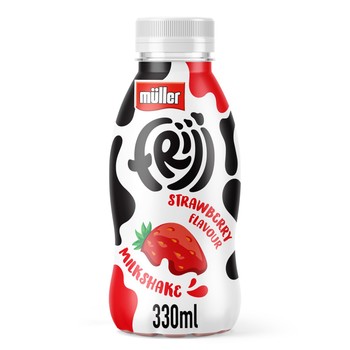 Muller Frijj Strawberry Milkshake - Morrisons Online Groceries & Offers