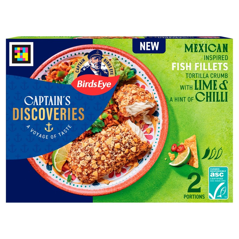 Birds Eye Mexican Lime & Chilli Fish Fillets 220g - Morrisons Online ...
