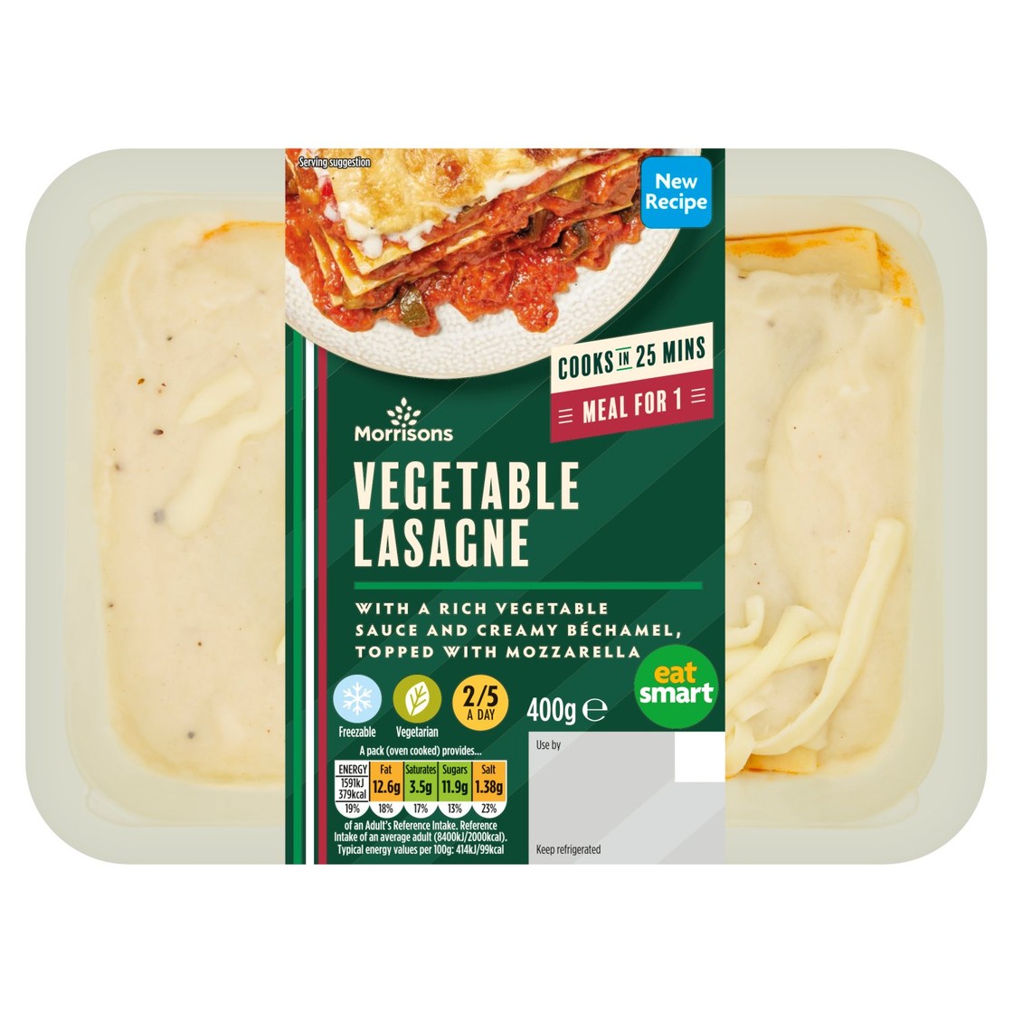 Morrisons Italian Vegetable Lasagne - Morrisons Online Groceries & Offers