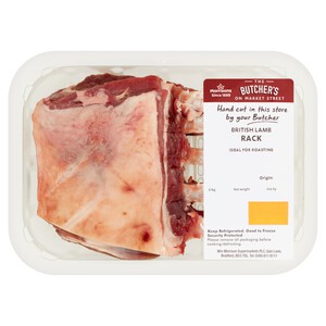 Market Street British Rack Of Spring Lamb Joint - Morrisons Online ...