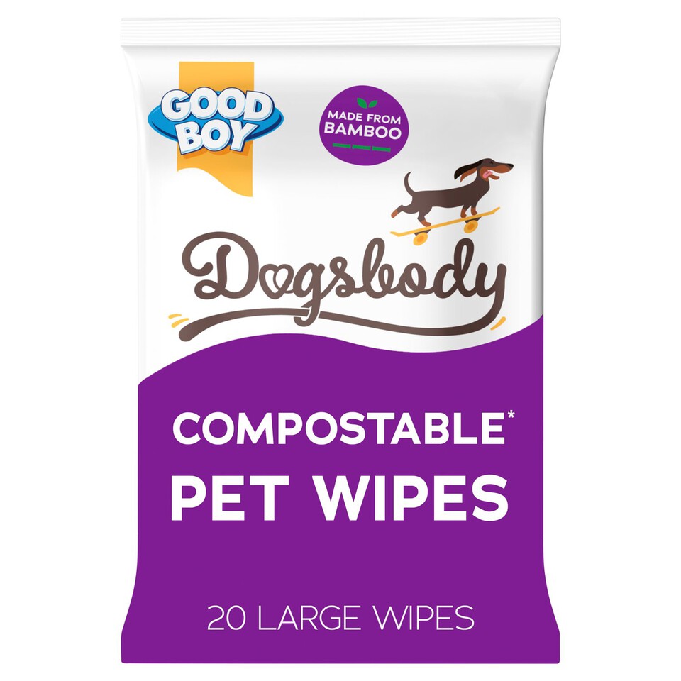Good Boy Dogsbody Pet Wipes - Morrisons Online Groceries & Offers