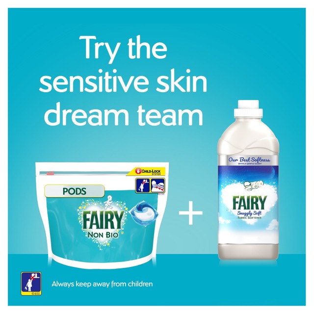 Fairy Non Bio For Sensitive Skin Washing Capsules 33 Pack - Morrisons ...