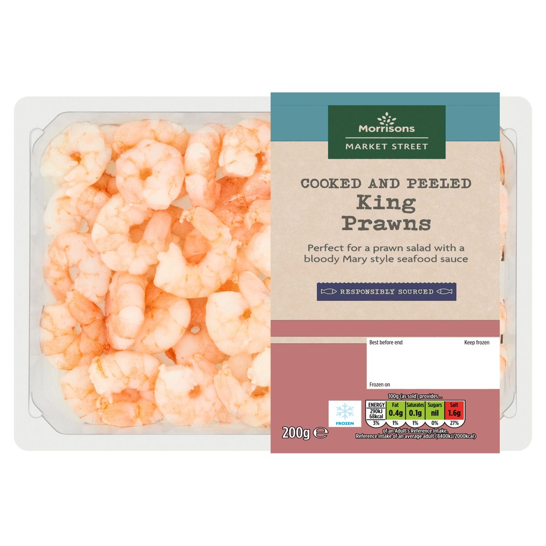 Morrisons Cooked Jumbo King Prawns - Morrisons Online Groceries & Offers