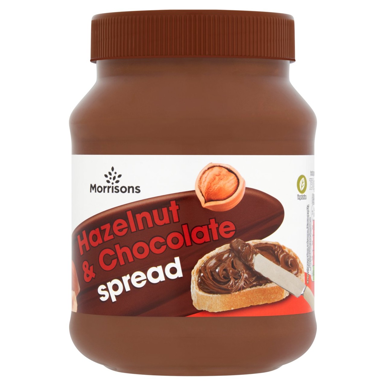 Morrisons Hazelnut & Chocolate Spread 750g - Morrisons Online Groceries ...