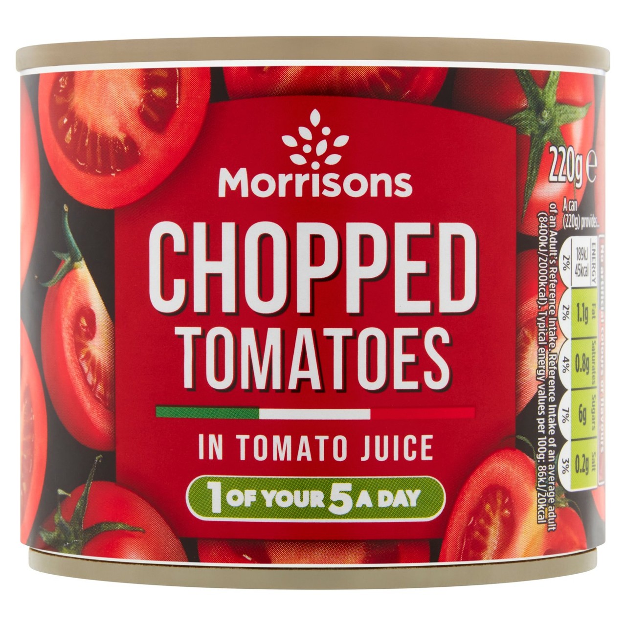 Morrisons Italian Chopped Tomatoes (220g) - Morrisons Online Groceries ...