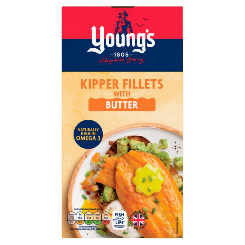 Youngs Scottish Kipper Fillets - Morrisons Online Groceries & Offers