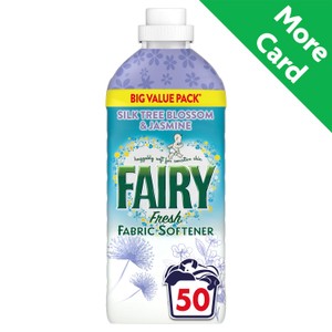 Fairy Silk Tree Blossom & Jasmine Fabric Softener 50 Washes - Morrisons ...