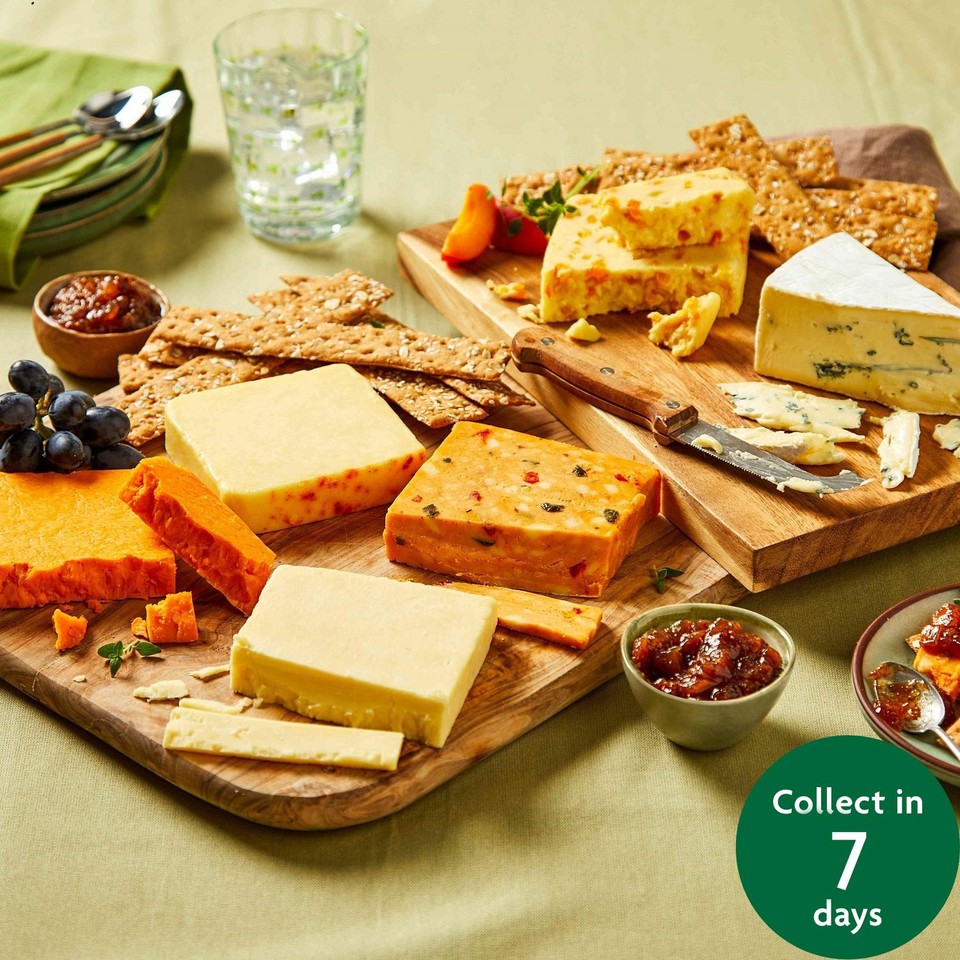 Large Cheese Platter (6 Wedges) FTO - Morrisons Online Groceries & Offers