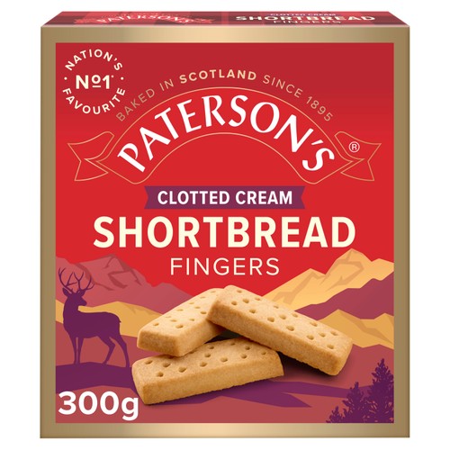 Paterson's Clotted Cream Shortbread - Morrisons Online Groceries & Offers