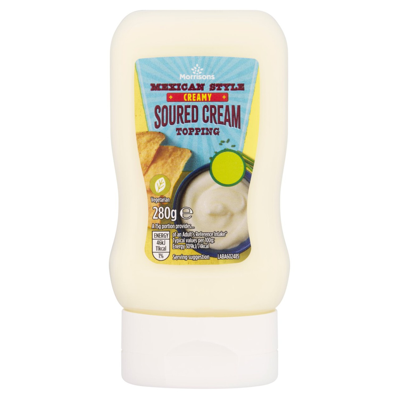 Morrisons Creamy Soured Cream Squeezy Topping 280g - Morrisons Online ...