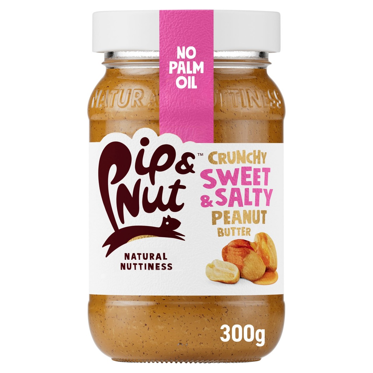 Pip & Nut Sweet And Salty Crunchy Peanut Butter 300g - Morrisons Online ...
