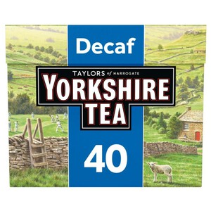 Yorkshire Decaf 40 Tea Bags - Morrisons Online Groceries & Offers