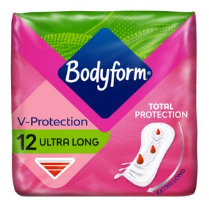 Bodyform Cour-V Ultra Long Sanitary Towels - Morrisons Online Groceries ...