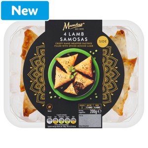 Mumtaz Lamb Samosas - Morrisons Online Groceries & Offers