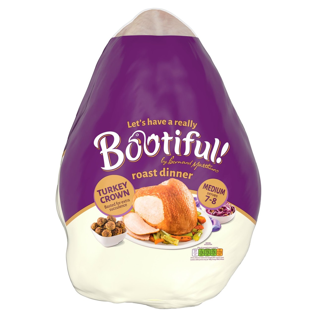 Bootiful! by Bernard Matthews Medium Turkey Crown - Morrisons Online Groceries & Offers