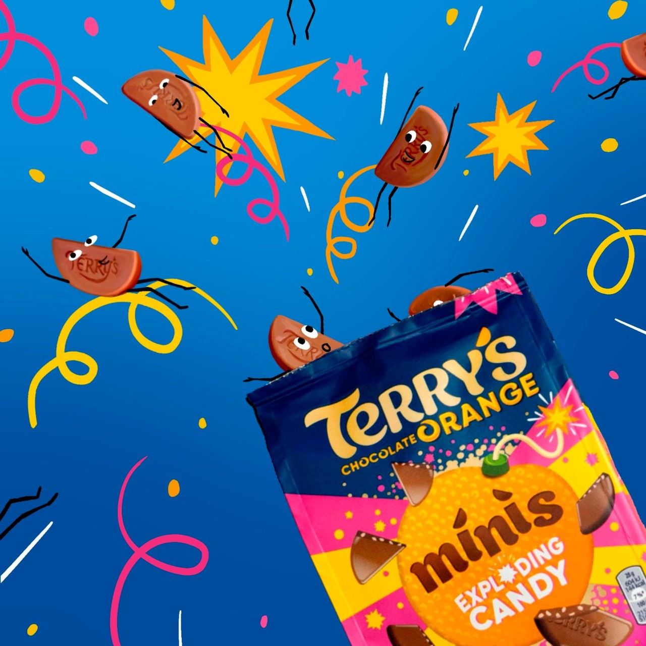 Terry's Chocolate Orange Exploding Candy Minis 105g - Morrisons Online ...