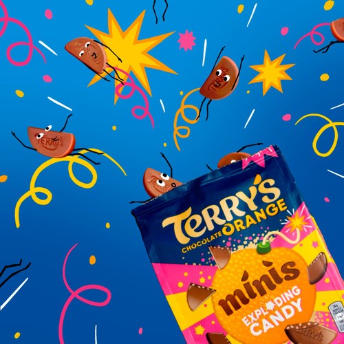 Terry's Chocolate Orange Exploding Candy Minis 105g - Morrisons Online ...