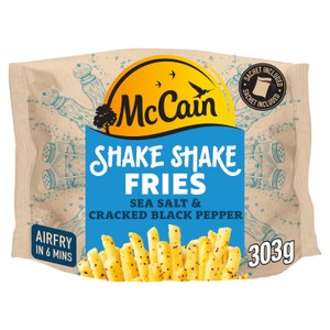 McCain Shake Shake Fries Salt & Cracked Black Pepper - Morrisons Online ...