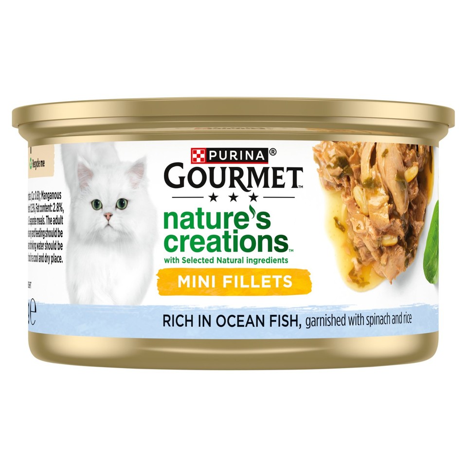 Gourmet Nature's Creations Ocean Fish Wet Cat Food - Morrisons Online ...