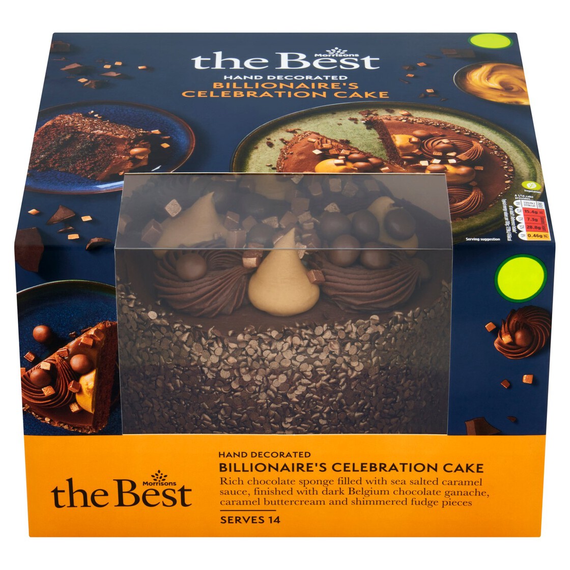 Morrisons The Best Billionaire's Celebration Cake - Morrisons Online ...