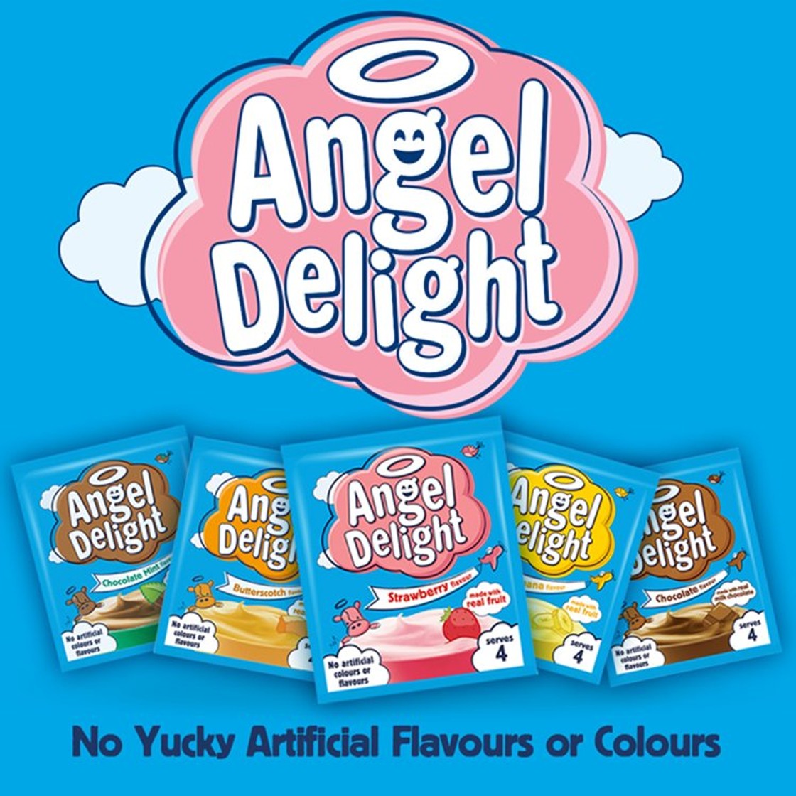 Angel Delight Chocolate Flavour Instant Dessert - Morrisons Online ...
