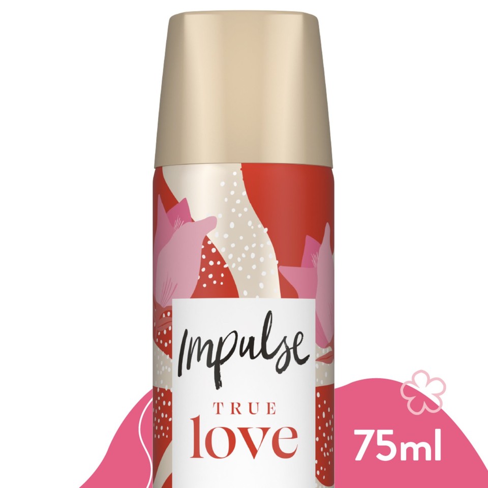 Impulse True Love Body Spray Deodorant - Morrisons Online Groceries ...