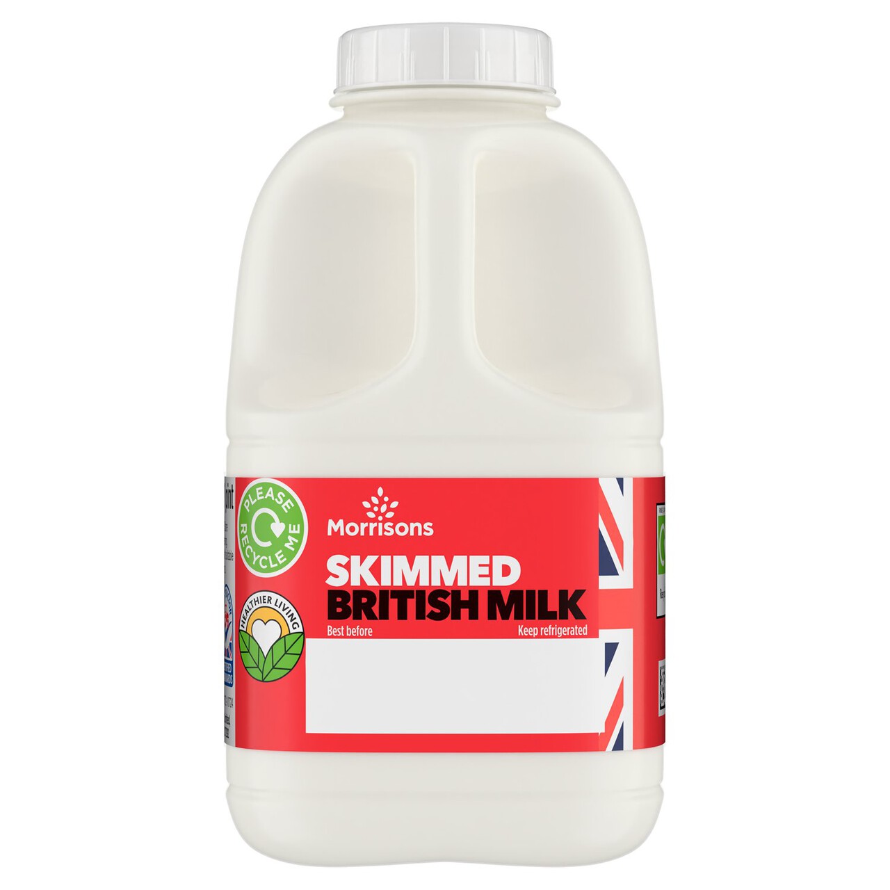 Morrisons Skimmed British Milk 1 Pint - Morrisons Online Groceries & Offers