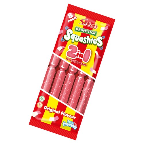 Swizzels Squashies 2in1 Ice Pop 8x100g - Morrisons Online Groceries ...