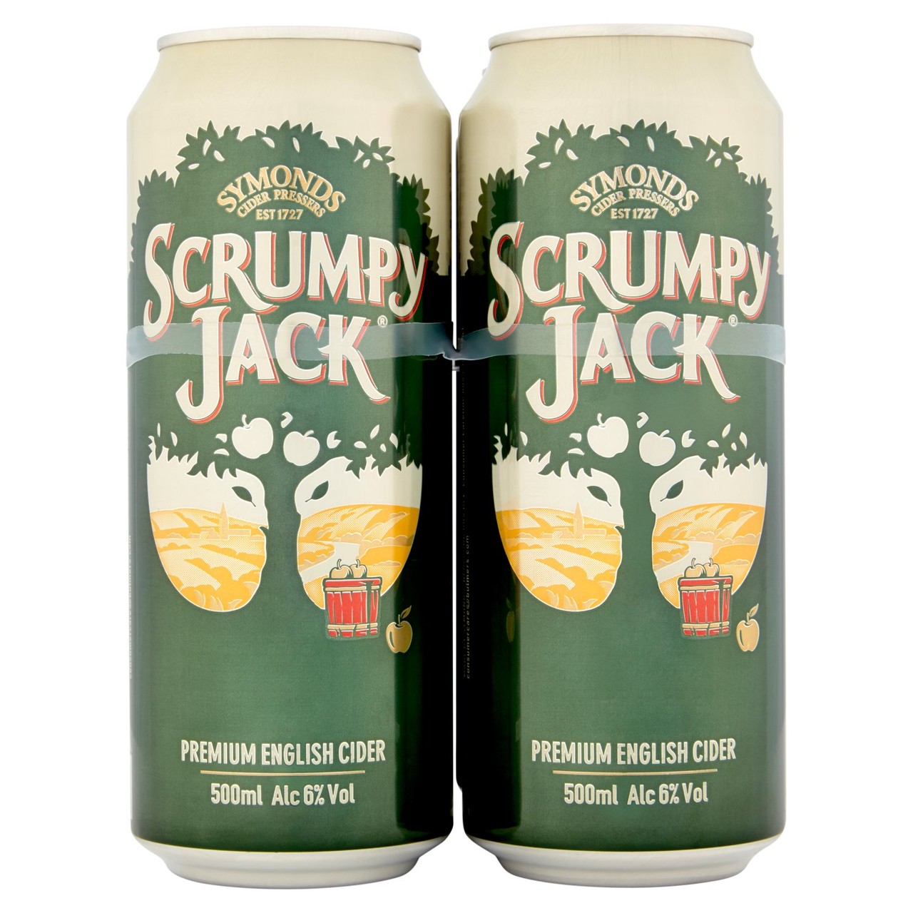 Scrumpy Jack Cider 4 x 500ml - Morrisons Online Groceries & Offers