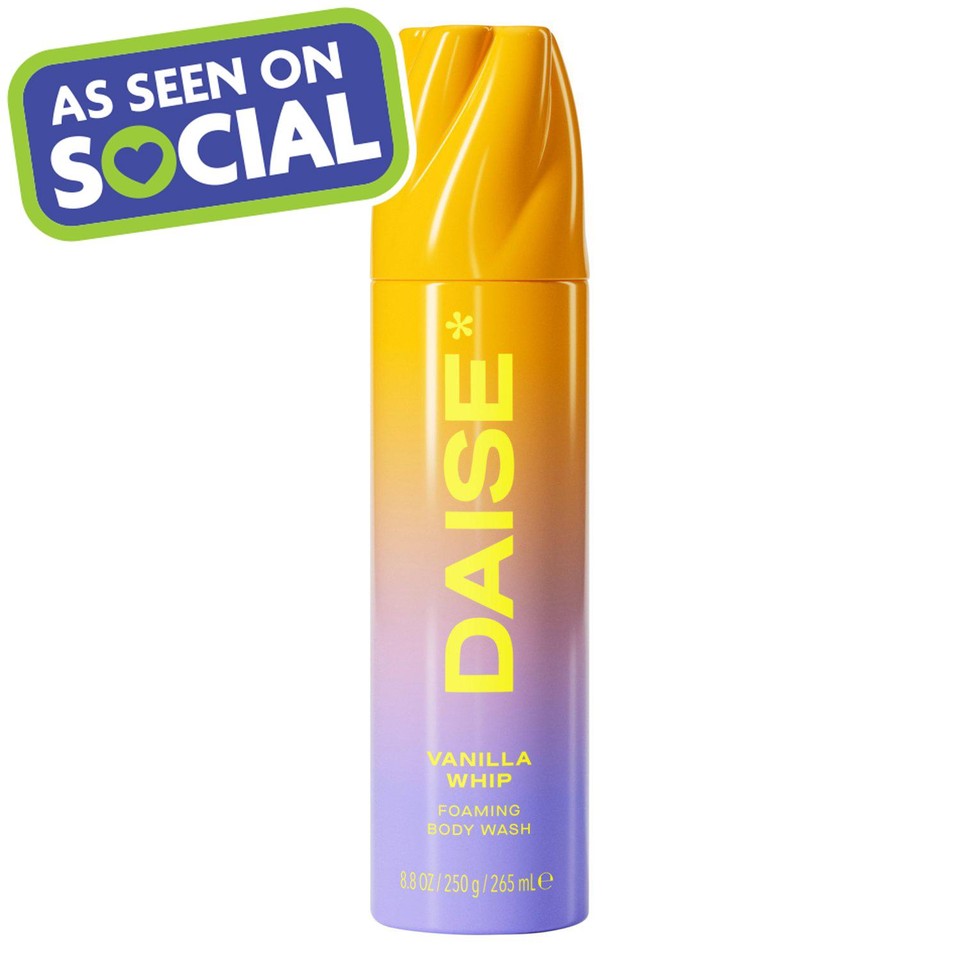 Daise Foaming Body Wash Vanilla 265ml - Morrisons Online Groceries & Offers