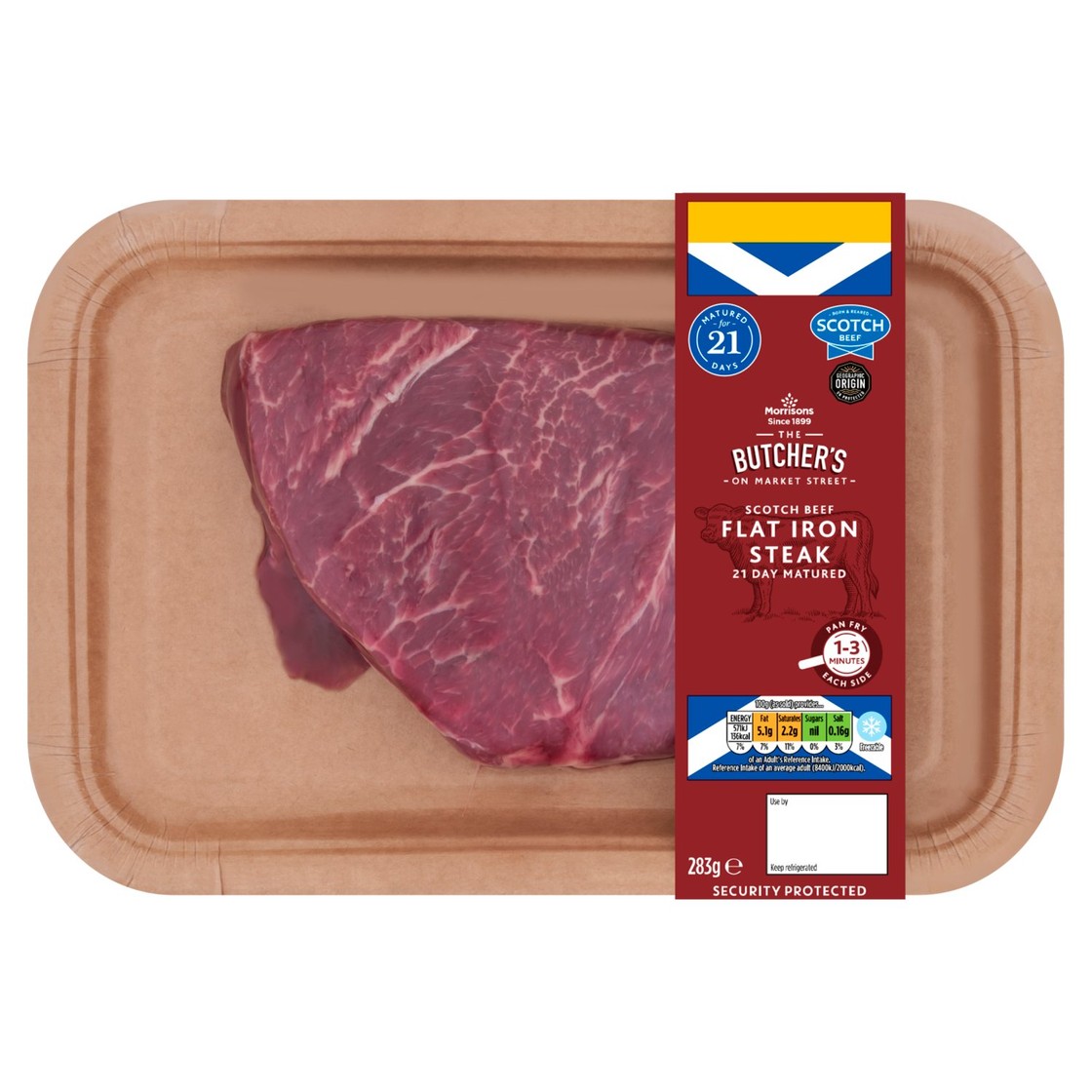 Morrisons Scottish Flat Iron Steak - Morrisons Online Groceries & Offers