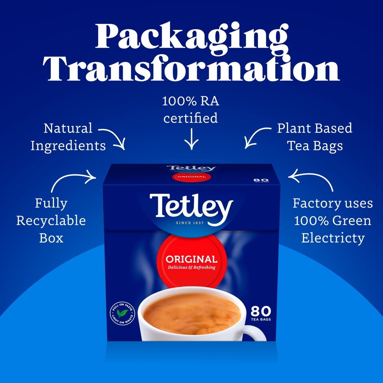 Tetley Tea Bags 160s - Morrisons Online Groceries & Offers