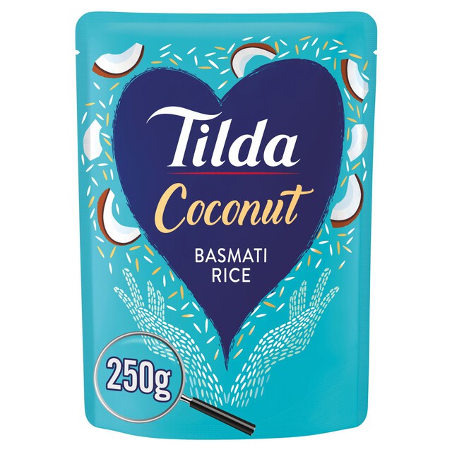 Tilda Microwave Coconut Basmati Rice - Morrisons Online Groceries & Offers