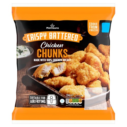 Morrisons Battered Chicken Chunks - Morrisons Online Groceries & Offers